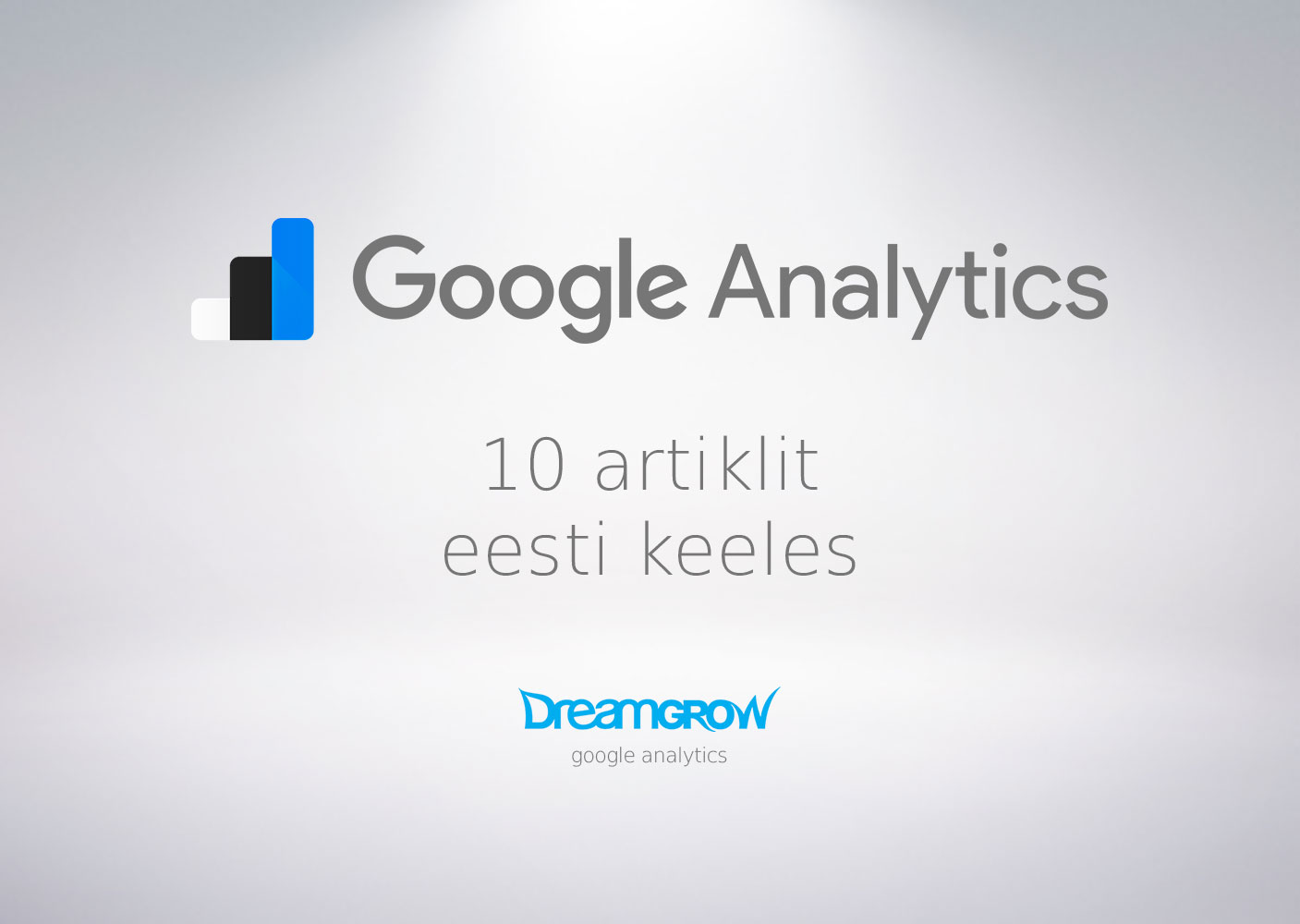 Google Analytics eesti keeles, 10 artiklit - Dreamgrow Digital